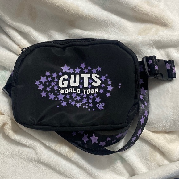 Bags | Olivia Rodrigo Guts World Tour Belt Bag Fanny Pack Vip Gift ...